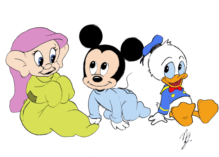 Mickey baby dibujos - Imagui