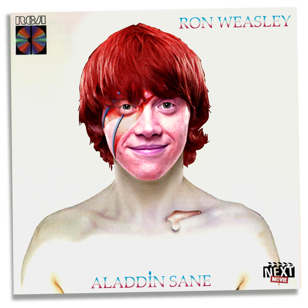 harry-potter-album-covers-ron-weasley-aladdin-sane » Design You Trust ...