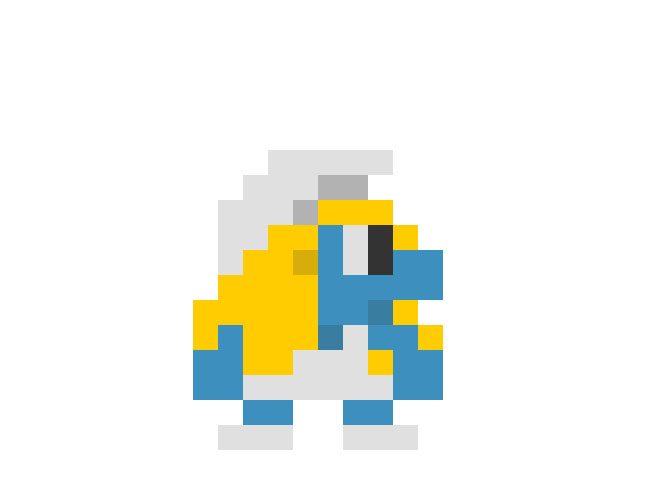pixelated-cartoon-characters-smurfette » Design You Trust — Design ...