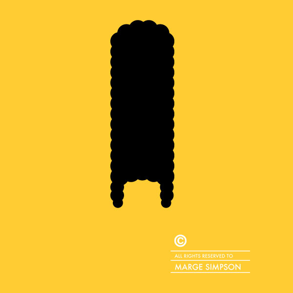 Iconic-Haircuts-Marge-Simpson » Design You Trust — Design Daily Since 2007