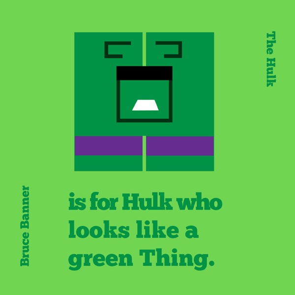 Super-ABC-Hulk » Design You Trust — Design Daily Since 2007