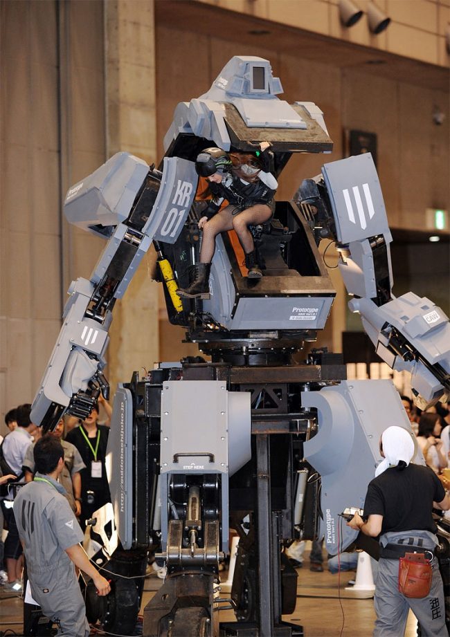 Rideable «Kuratas» Robot Mecha Unveiled at Wonder Festival » Design You ...