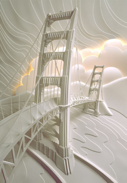 PAPER_ART_GOLDEN_GATE_BRIDG » Design You Trust — Design Daily Since 2007