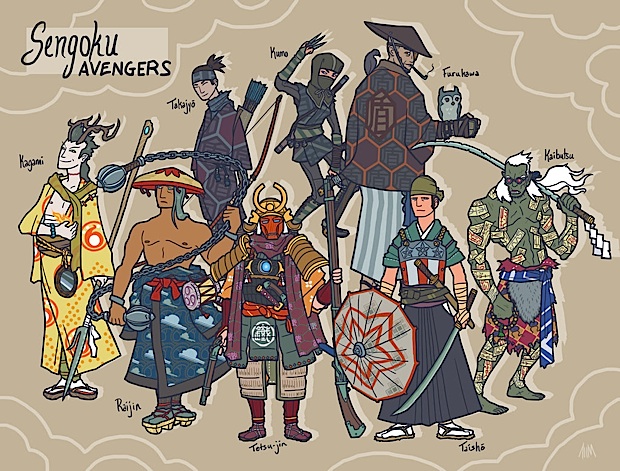 [System Recommendation] Sengoku Avengers | Tabletop Roleplaying Open ...
