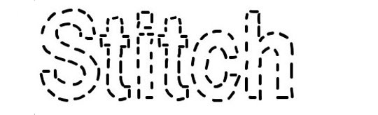 2.free stitch fonts » Design You Trust — Design Daily Since 2007
