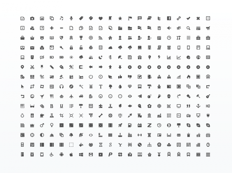 mini-vector-icons » Design You Trust — Design Daily Since 2007