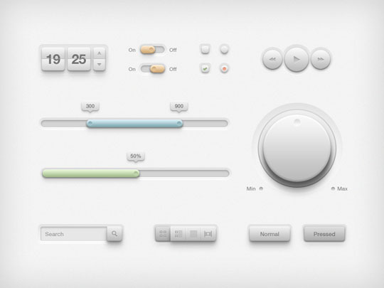 6.light-ui-psd » Design You Trust — Design Daily Since 2007