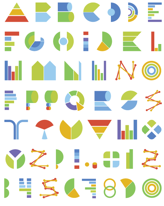 infographics font alphabet » Design You Trust — Design Daily Since 2007