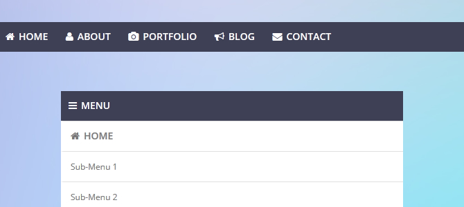 responsive-flat-menu-tutorial » Design You Trust — Design Daily Since 2007