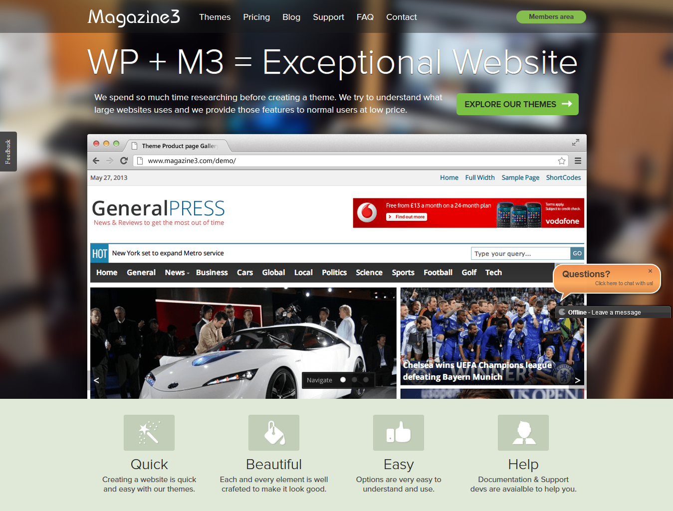 Magazine3-WordPress-Theme-Club-Review » Design You Trust — Design Daily ...