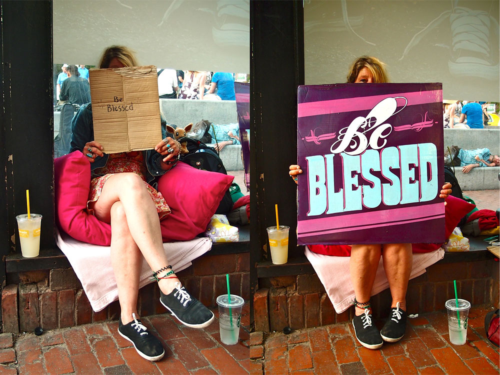 Signs for the Homeless » Design You Trust — Design Daily Since 2007