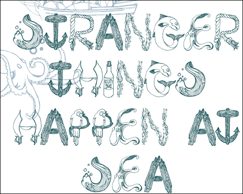 hand-drawn-typography-07 » Design You Trust — Design Daily Since 2007