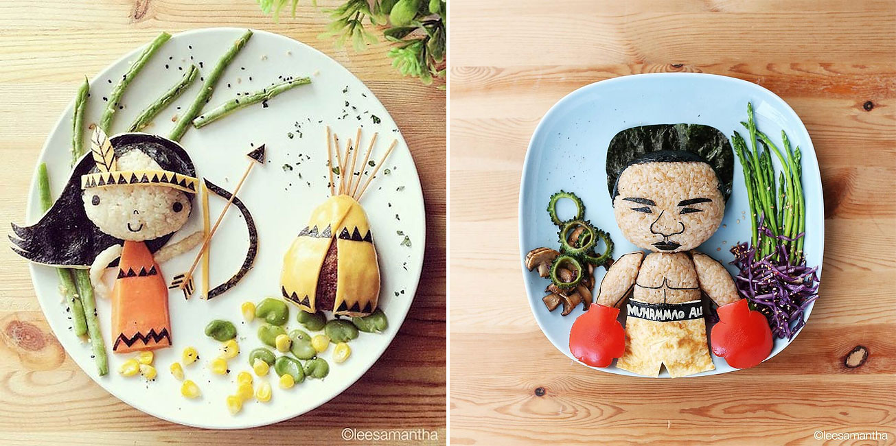 Adorable Food Art By Samantha Lee » Design You Trust — Design Daily ...