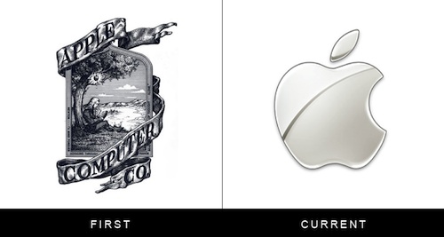 Apple-old-&-new-logo » Design You Trust — Design Daily Since 2007