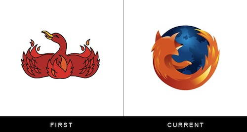 Firefox-old-&-new-logo » Design You Trust — Design Daily Since 2007