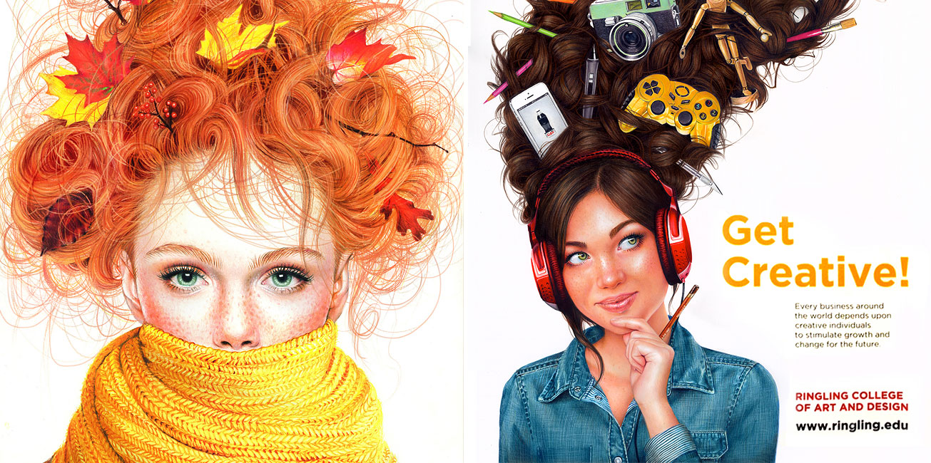 Amazing Colored Pencil Drawings By Morgan Davidson » Design You Trust ...