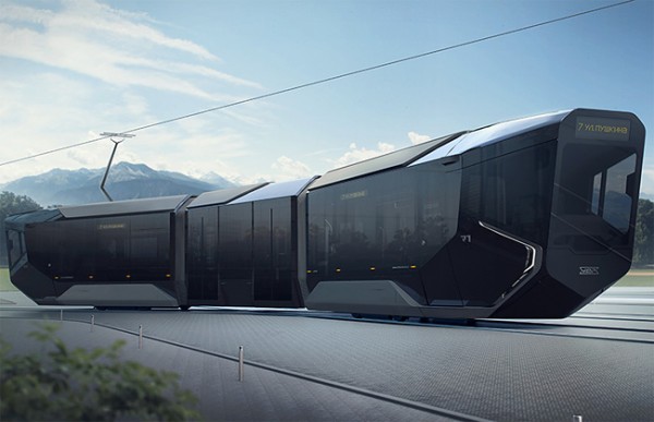 R1: Innovative Three-Section Low Floor Tram » Design You Trust — Design ...