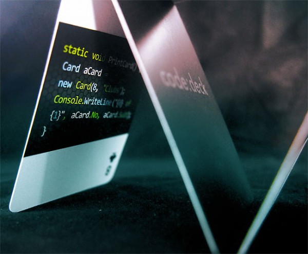 code:deck – Playing Cards for Developers » Design You Trust — Design ...
