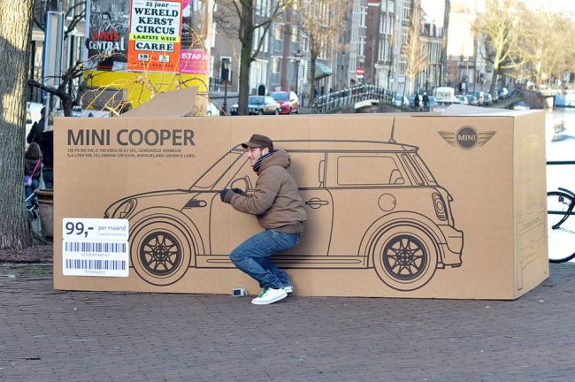 Mini Cooper Boxes in Amsterdam » Design You Trust — Design Daily Since 2007
