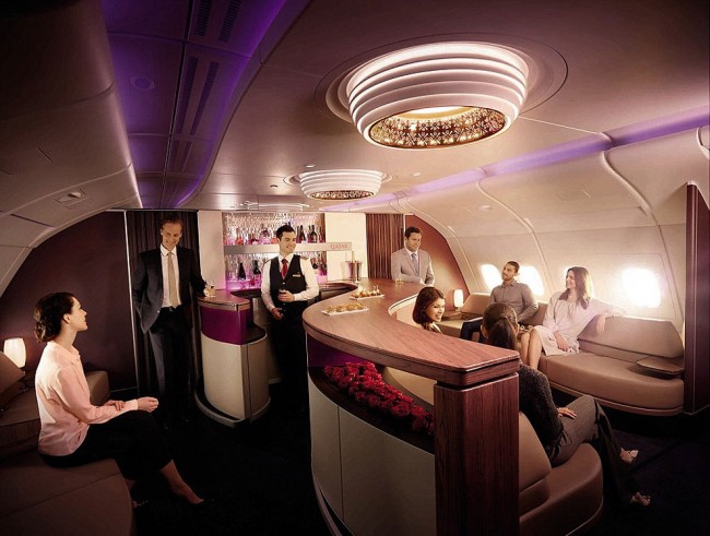 The Most Luxurious On-Board Airline Bars in the Sky Revealed » Design ...