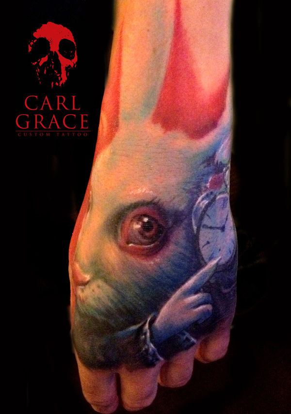 6-White-Rabbit-Tattoo » Design You Trust — Design Daily Since 2007