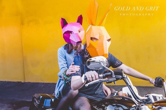 Freaky Geometric Paper Masks by Steve Wintercroft » Design You Trust ...