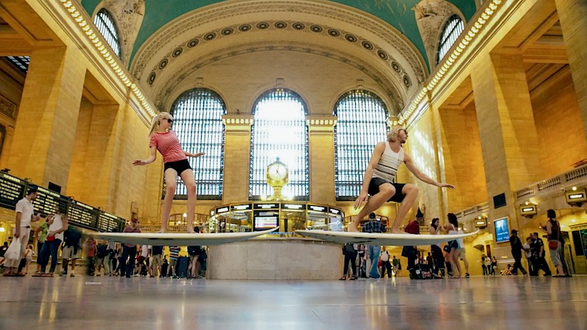 Air Surfing Through New York City By RXM Creative » Design You Trust ...