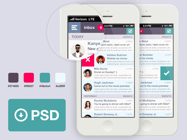 Email-app-ui-psd-06 » Design You Trust — Design Daily Since 2007