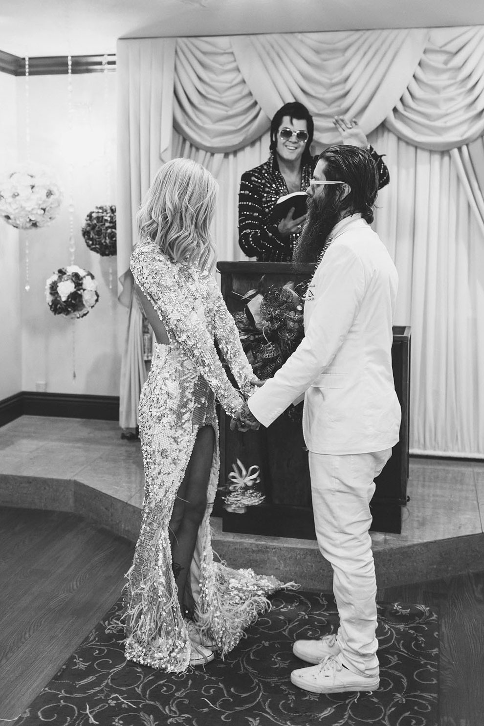 This Badass Couple’s Vegas Elopement Is The Epitome Of Cool » Design ...