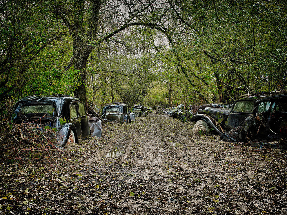 Abandoned Motors At Makeshift Car Graveyards » Design You Trust ...