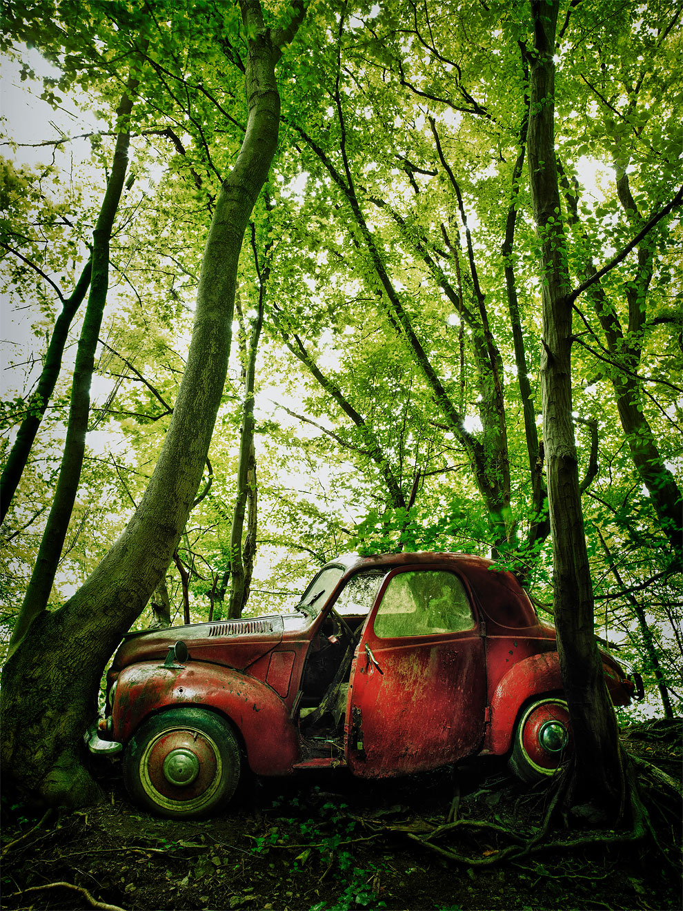 Abandoned Motors At Makeshift Car Graveyards » Design You Trust ...