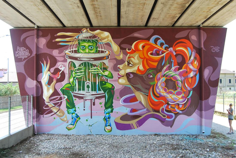 Amazing Colorful Street Murals by Key Detail » Design You Trust ...