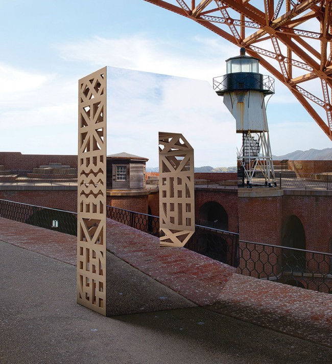 Design Agency Made Giant Mirror Letters In San Francisco To Show That ...