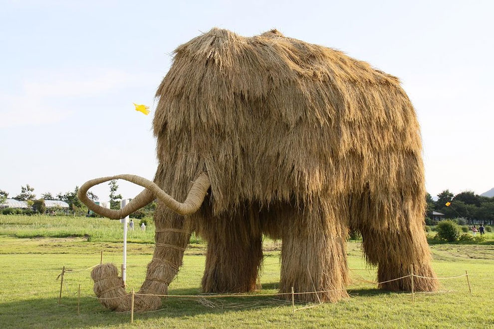 Astonishing Straw Sculptures in Japan » Design You Trust — Design Daily ...