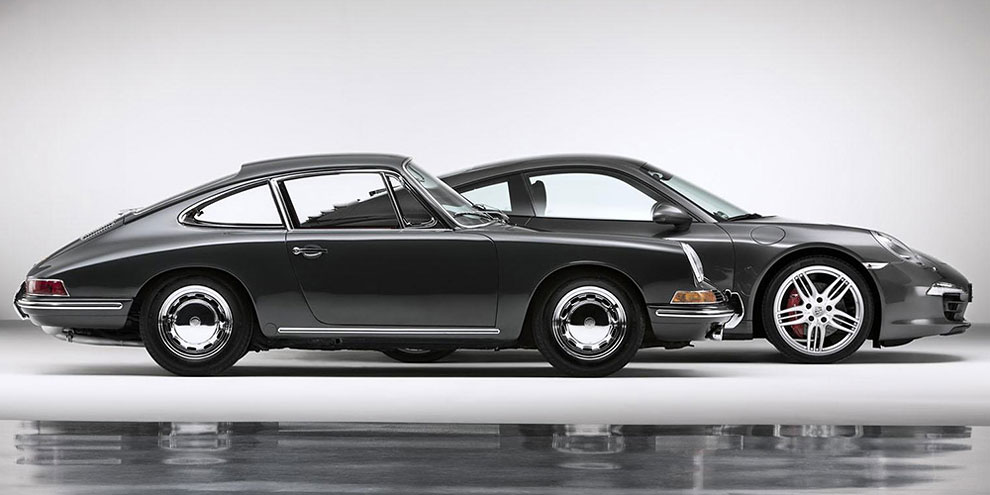 17 Photos Of Classic Cars Next To Their Modern Version » Design You ...