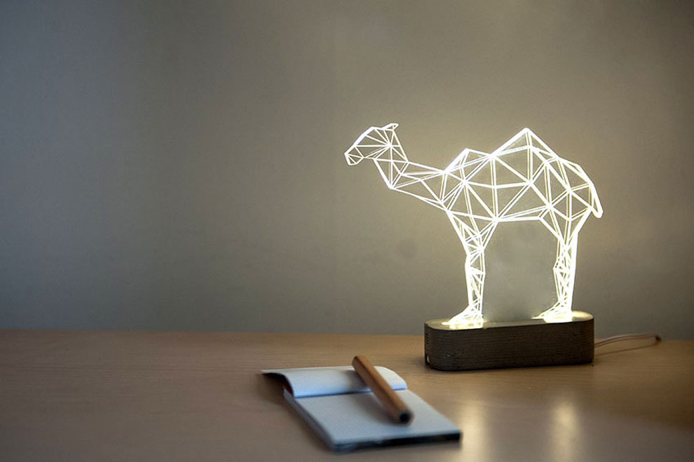Light Up Your Dreams with Sturlesidesign’s Abstract Night Lights ...