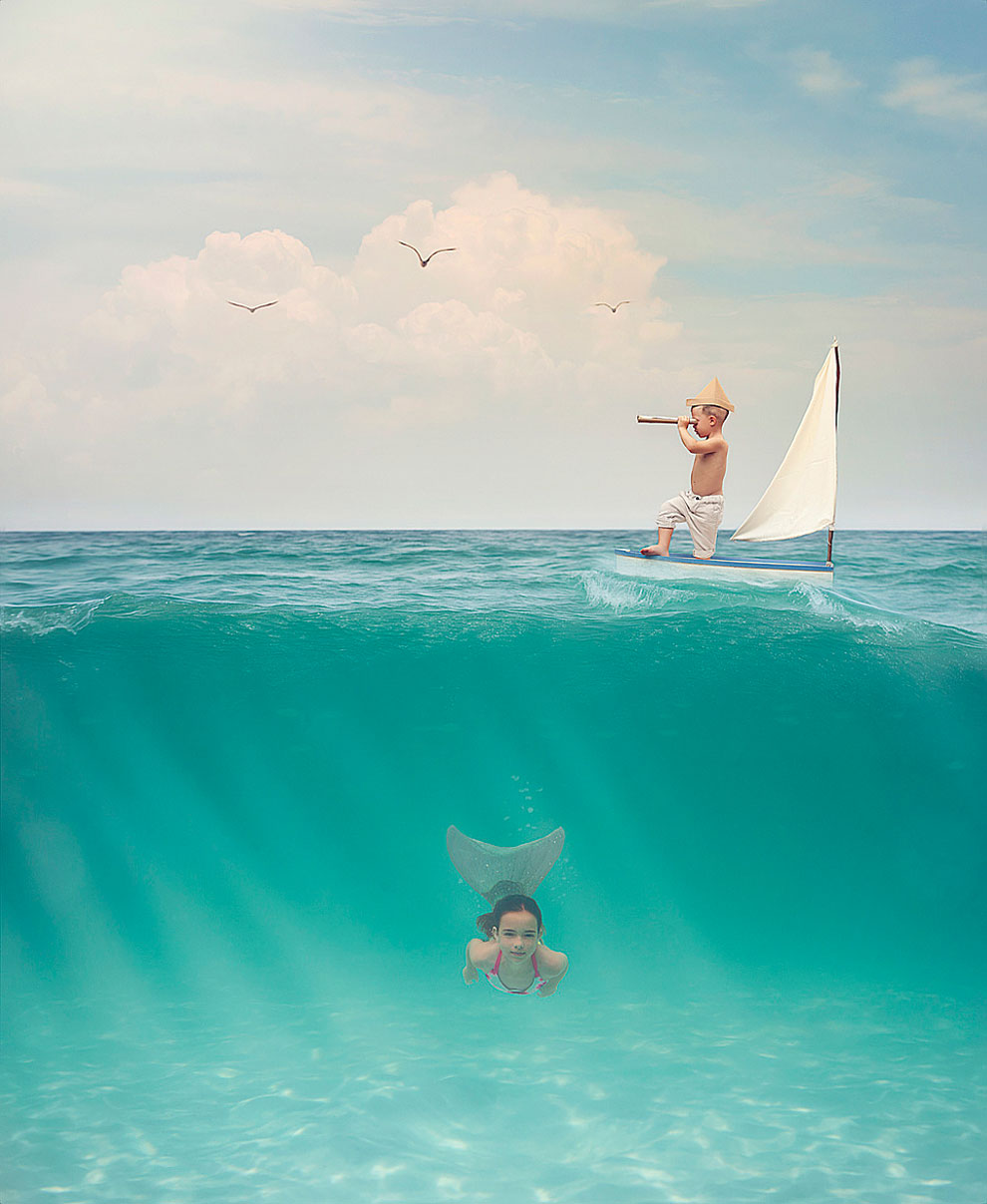 Photographer Brings Children’s Dreams To Life In Magical Photos ...