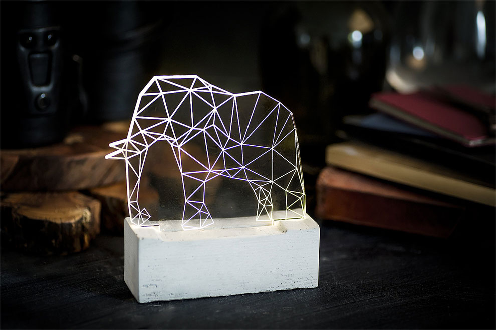 Light Up Your Dreams with Sturlesidesign’s Abstract Night Lights ...