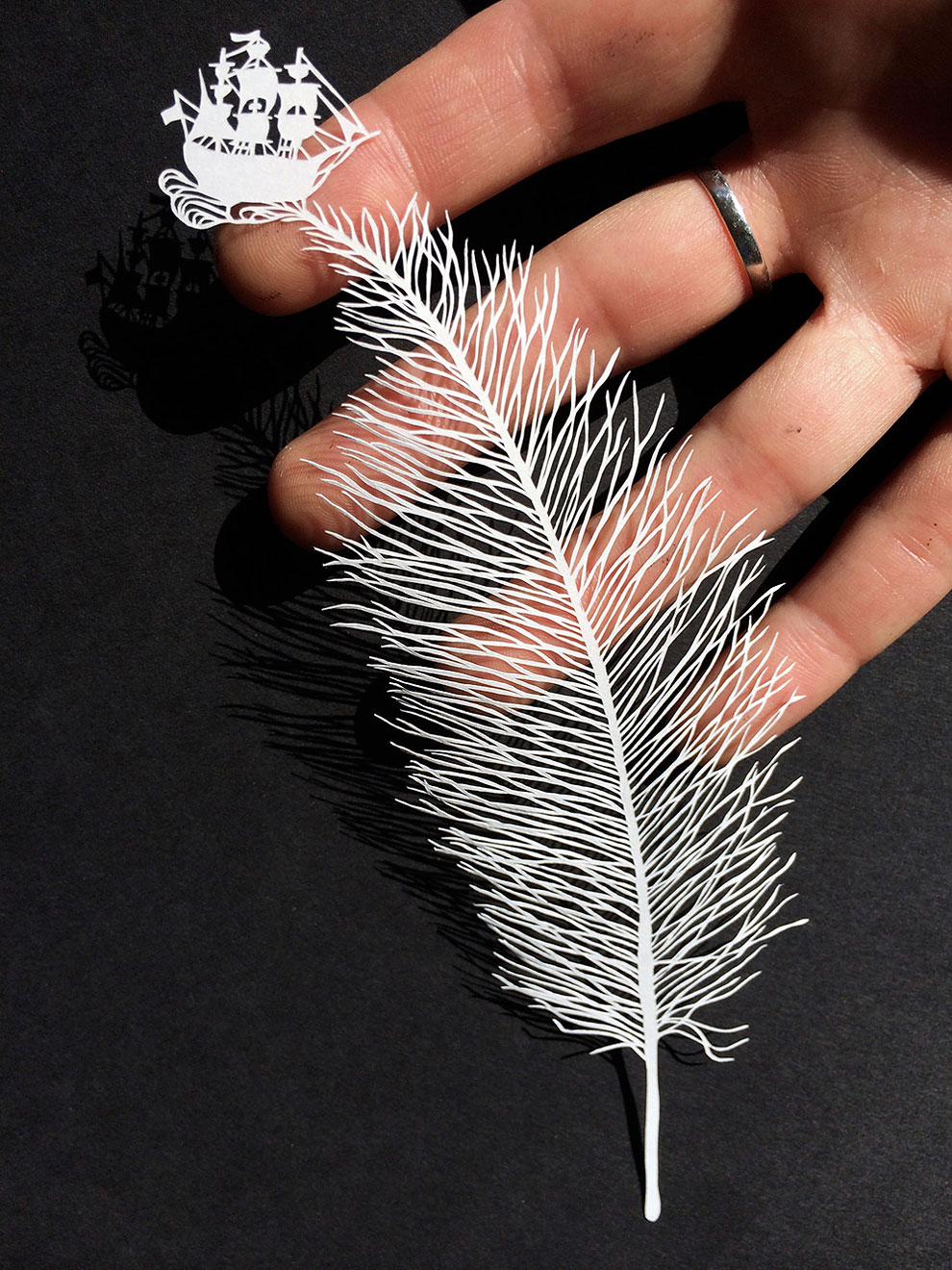 Intricate Paper-Cut Illustrations By Maude White » Design You Trust ...