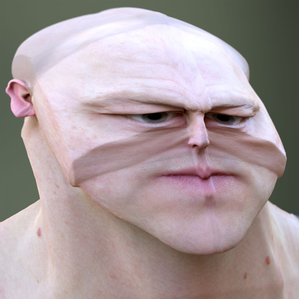 What Has Been Seen… An Artist Created Absolutely Odd Surreal Portraits Of Deformed Faces ...