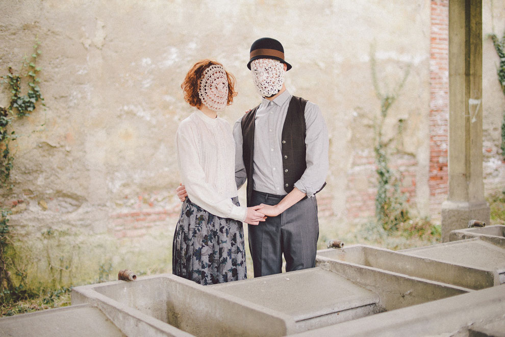 Francesca Lombardi And Giacomo Favilla Present Stunning Doily Masks ...