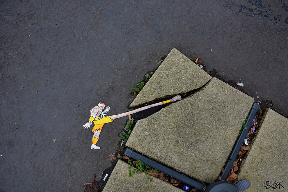 Urban Diversion: Playful Street Art Interventions on the Streets of ...
