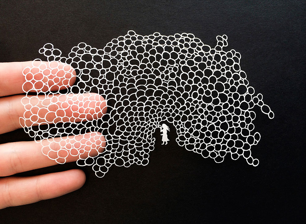 Intricate Paper-Cut Illustrations By Maude White » Design You Trust ...