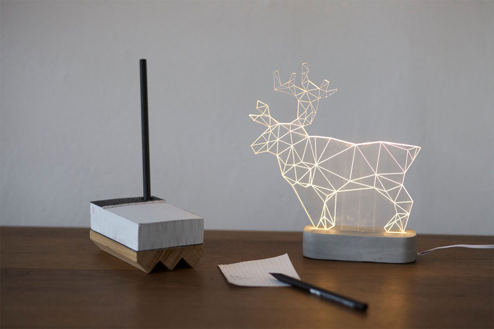 Light Up Your Dreams with Sturlesidesign’s Abstract Night Lights ...