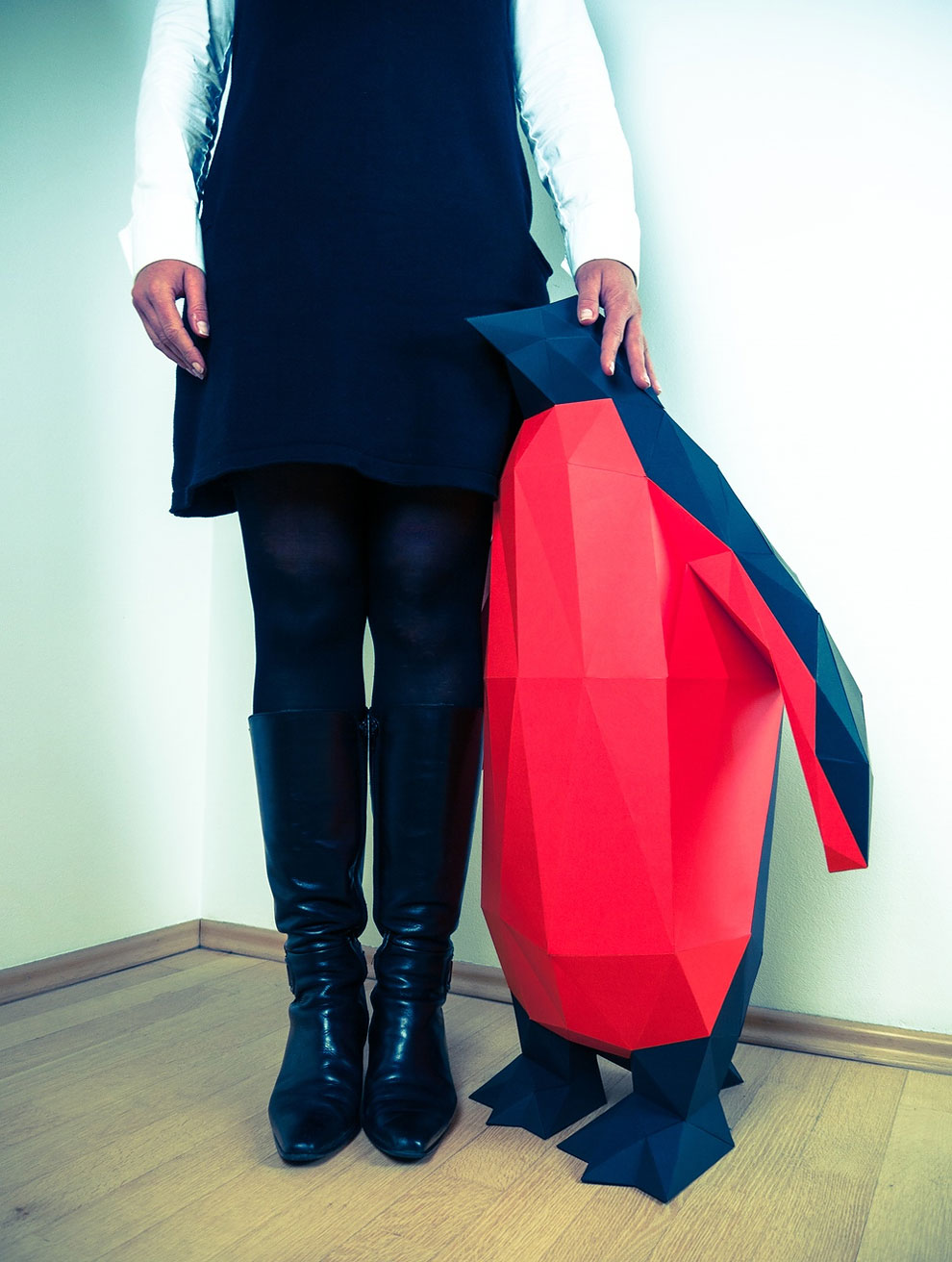 Papertrophy – Life-Size Polygon Shaped Paper Sculpture For Your Home By ...