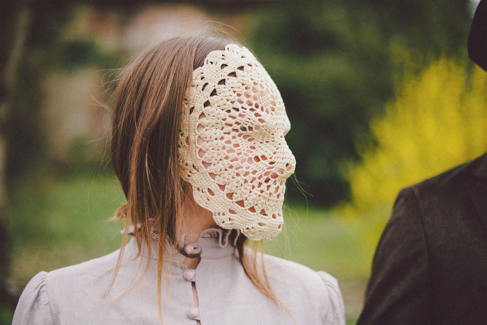 Francesca Lombardi And Giacomo Favilla Present Stunning Doily Masks ...