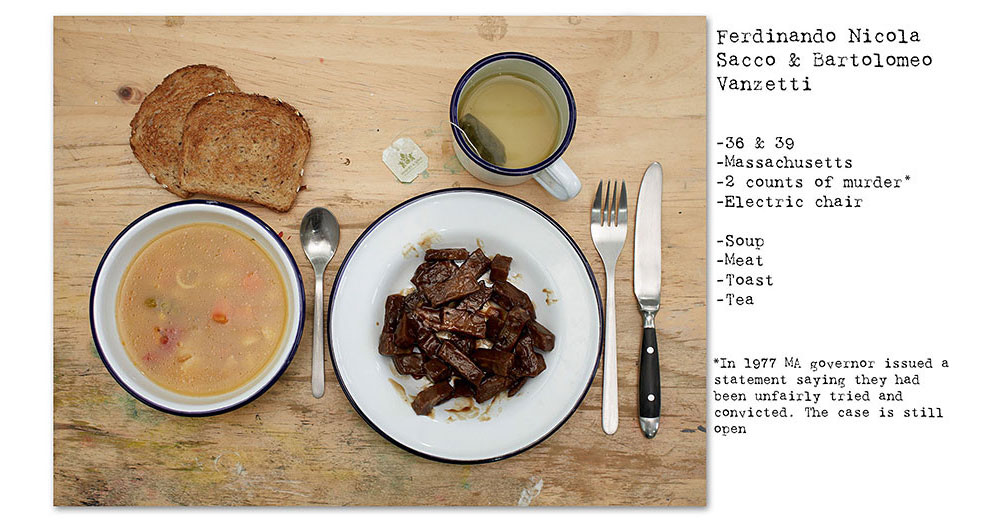 An Artist Re-Creates Certain Serial Killers’ Last Meals In His ...