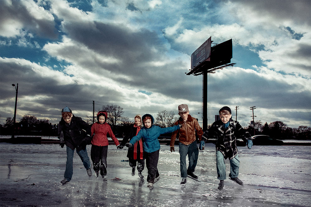 Detroit Then And Now: An Artist Combined Historic Pictures Of Detroit ...