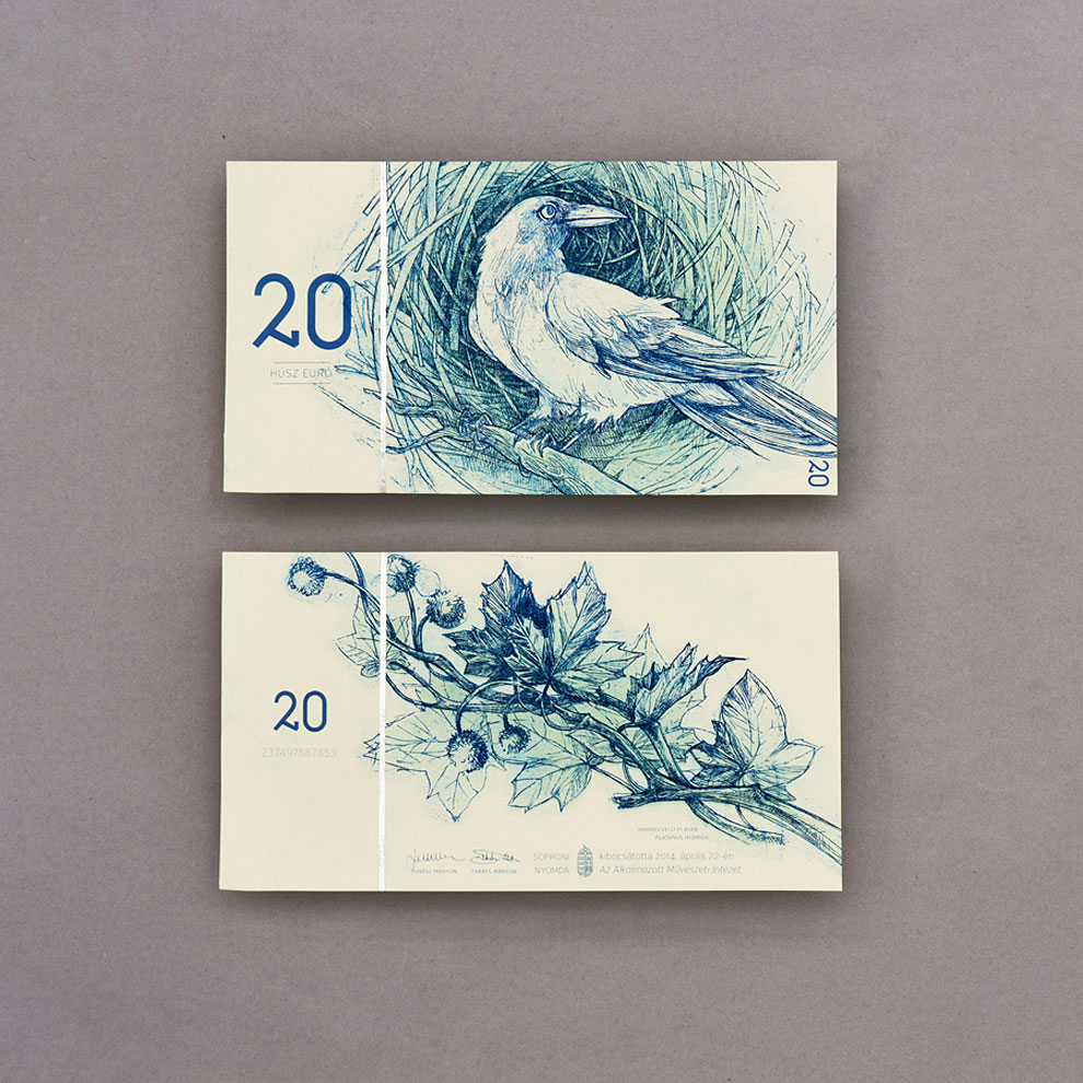 Hungarian Graphic Design Student Barbara Bernat Redesigns the Euro ...