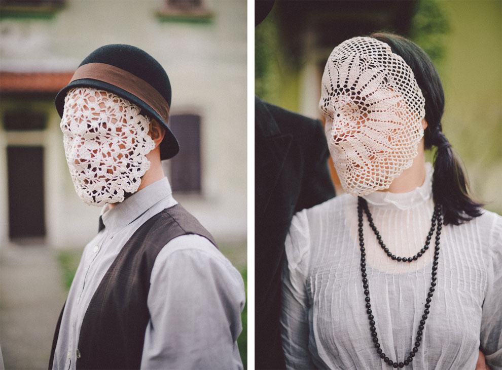 Francesca Lombardi And Giacomo Favilla Present Stunning Doily Masks ...